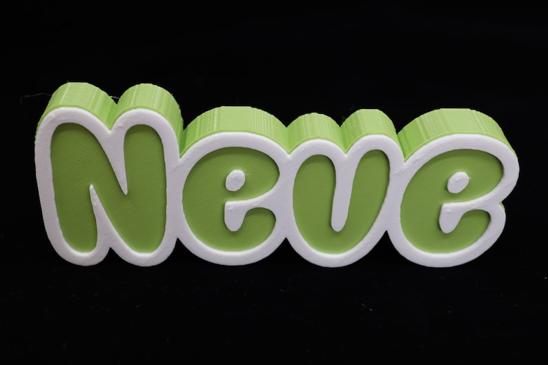 3D Printed Custom Names - Etsy