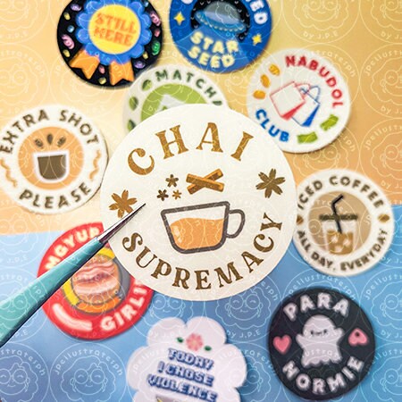 Tea Vinyl Sticker Waterproof Sticker Laptop & Tumbler Sticker Matcha ...