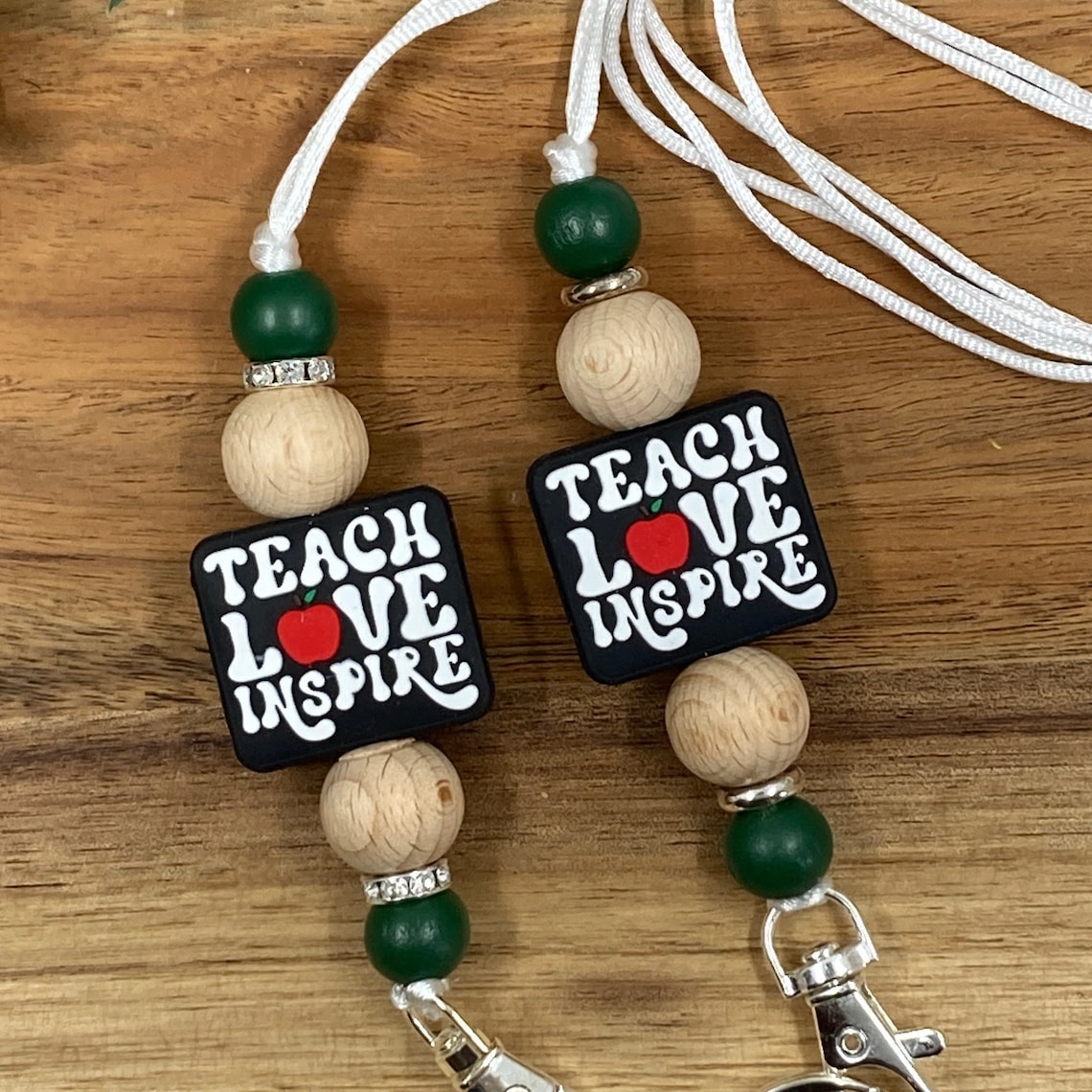 Teach Love Inspire Lanyard | Teacher Lanyard | Simple Lanyard | Teacher ...
