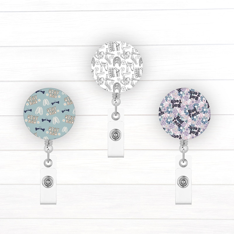 Xray Velcro Badge Reels - Etsy
