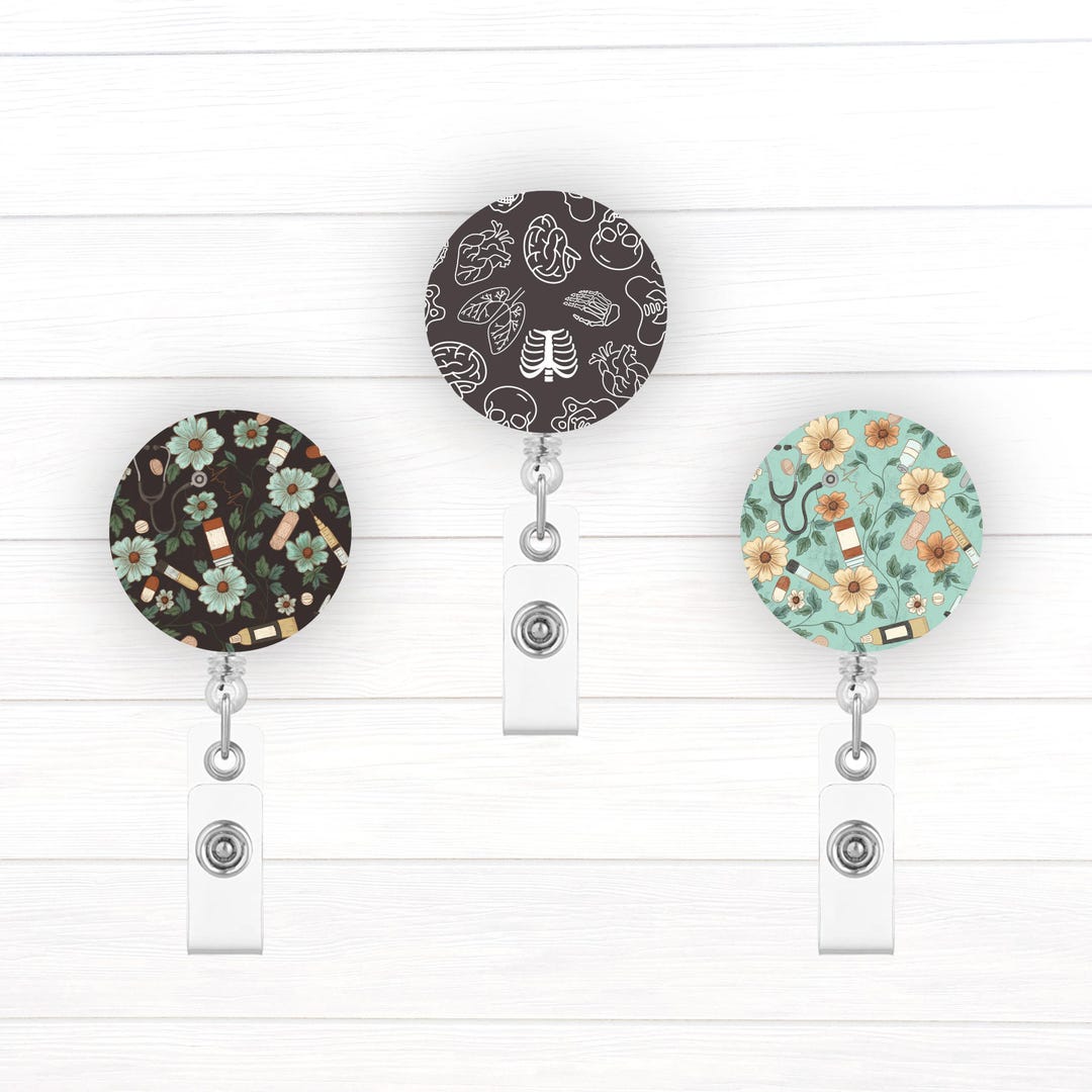 NURSE Collection Badge Toppers for Interchangeable Badge Reel | Badge ...