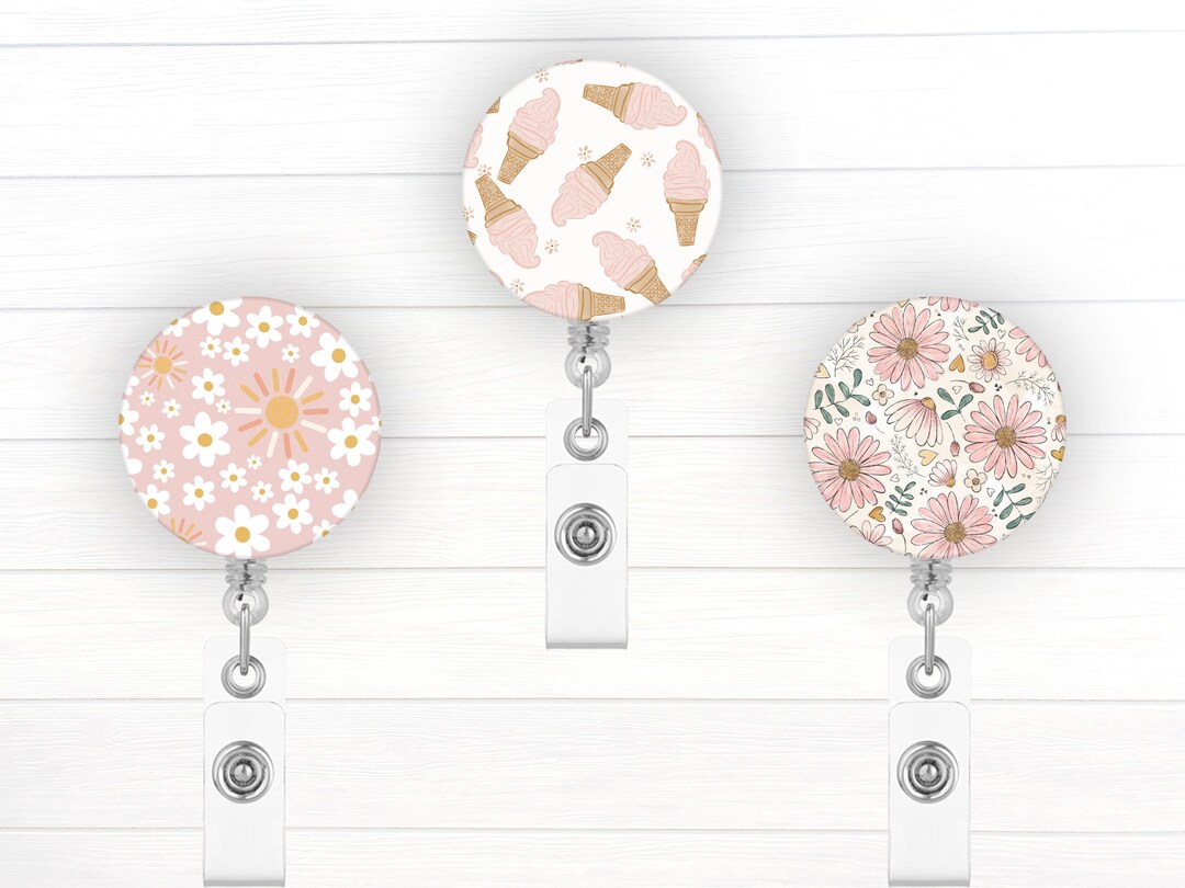 Summer Collection Badge Toppers for Interchangeable Badge Reel | Badge ...