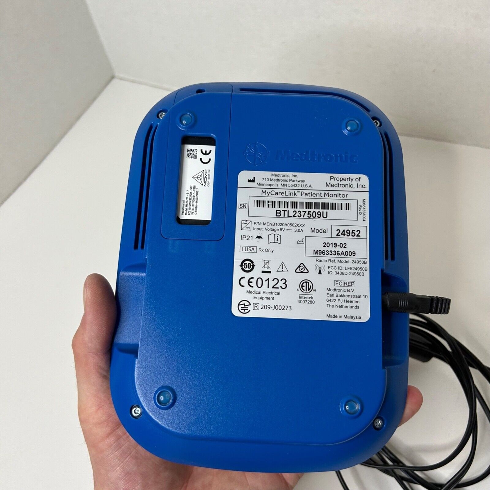 Medtronic Mycarelink Patient Monitor Model 24952 With Power - Etsy