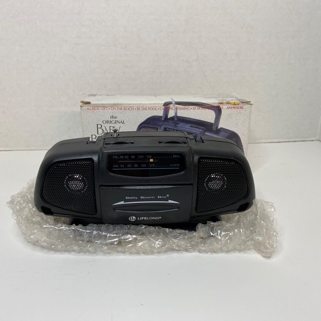 The Original Baby Boom Box Fm/am Portable 7 Mini Radio - Etsy