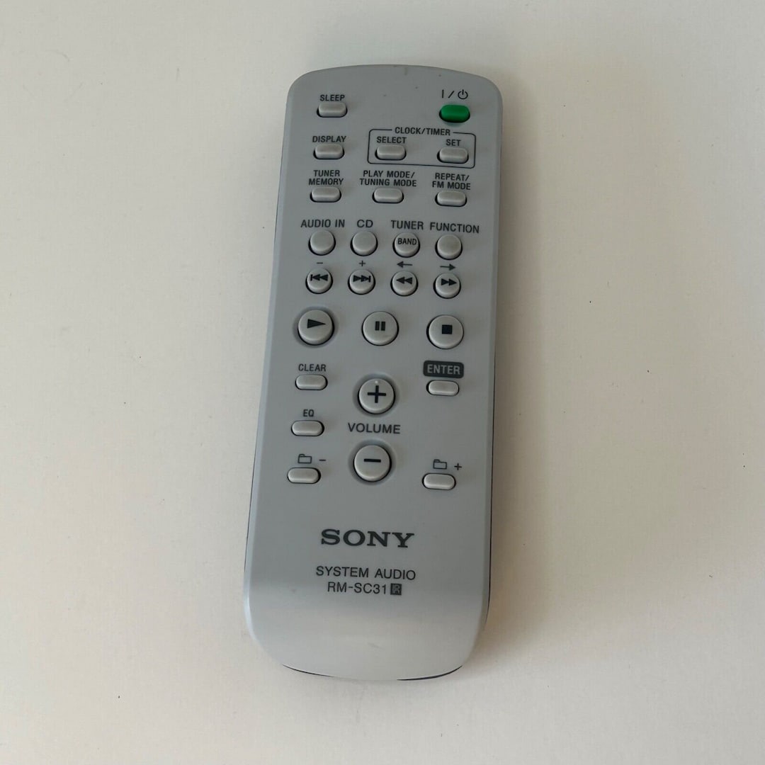 Original Genuine Sony Rm-sc31 System Audio Remote Control for - Etsy