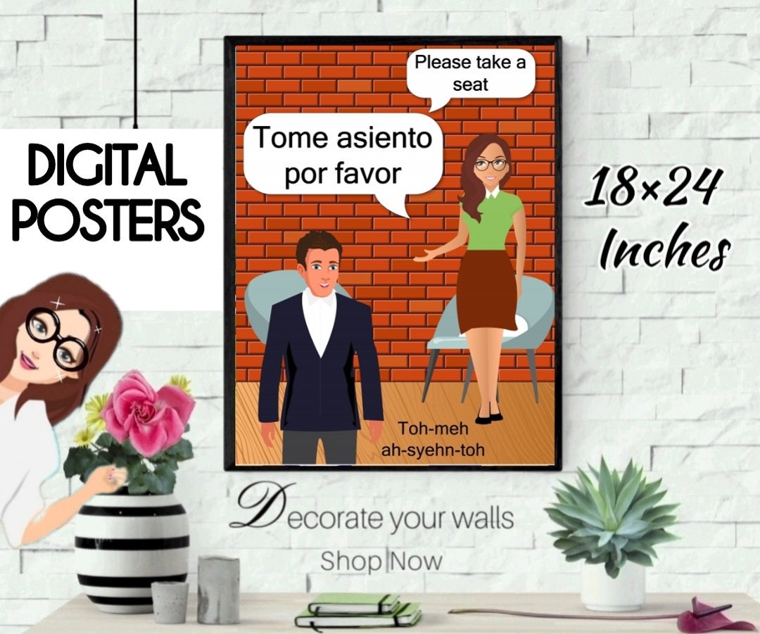 SPANISH Curriculum Printable Posters Teacher Resources - Etsy