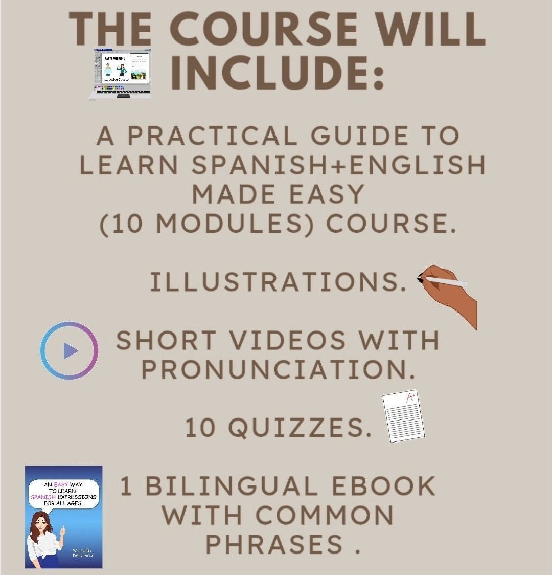 Aprendizaje de idiomas, 10 minutos por día, curso interactivo de ...
