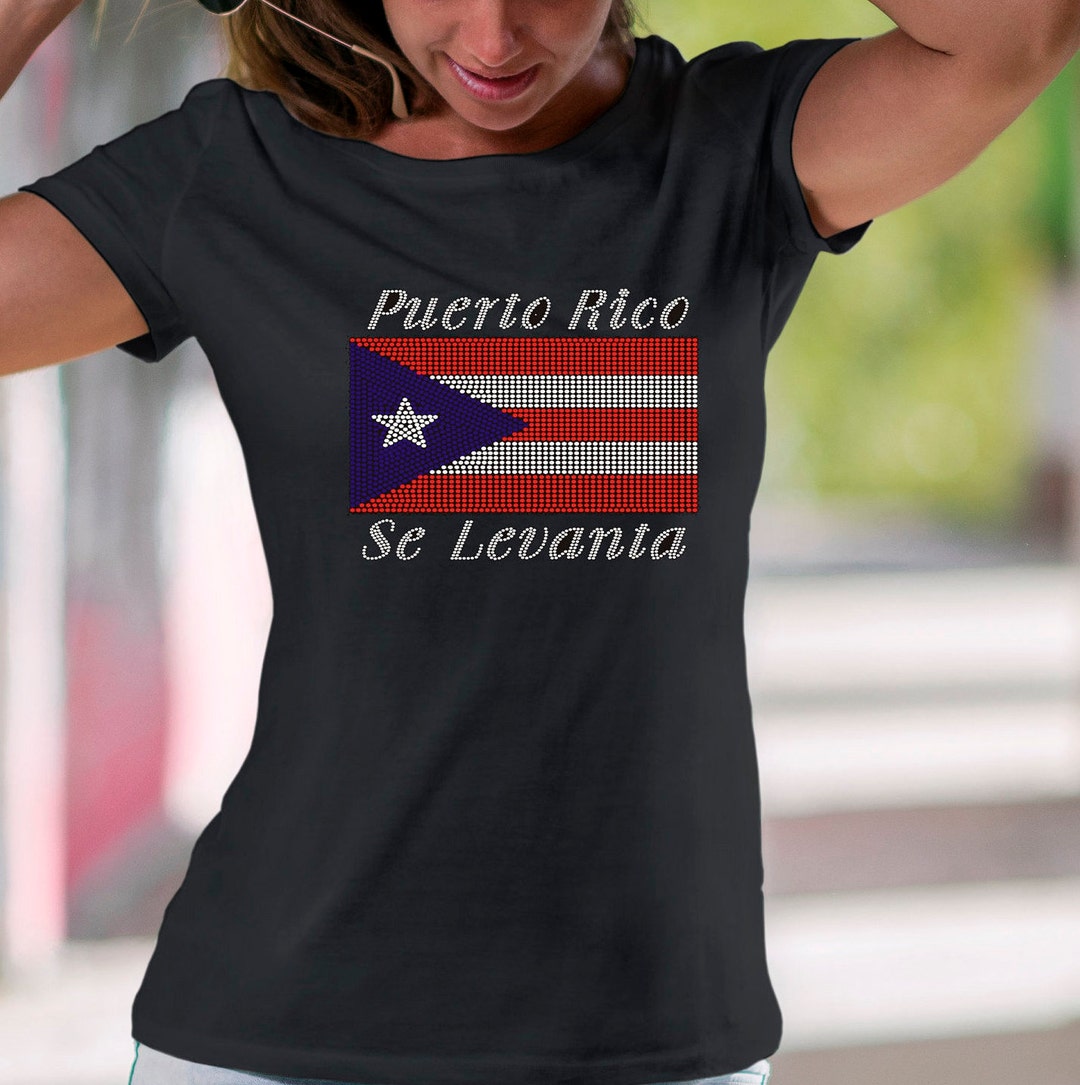 Puerto Rico se Levanta / Camisa Premium Bling / Camisa - Etsy España