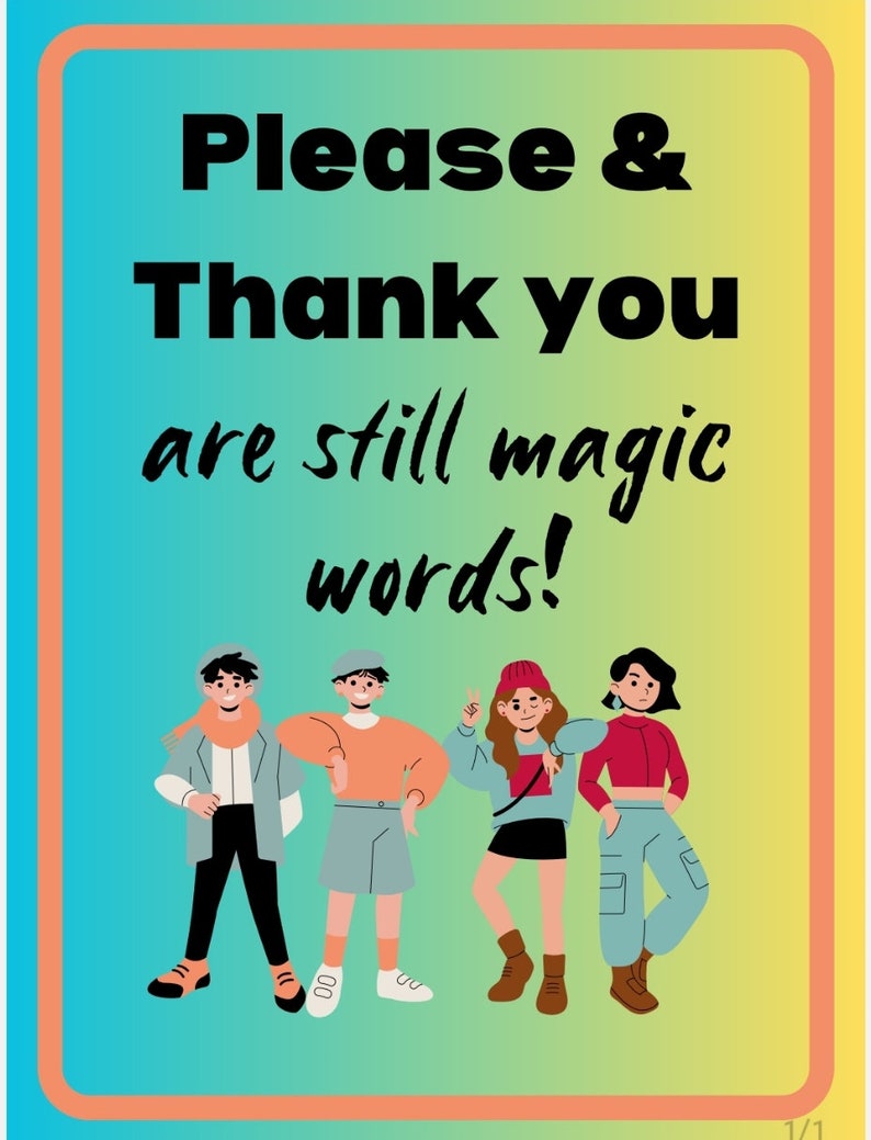 The Art of Words: Exploring Magic Words Poster , Teachers Decorations ...