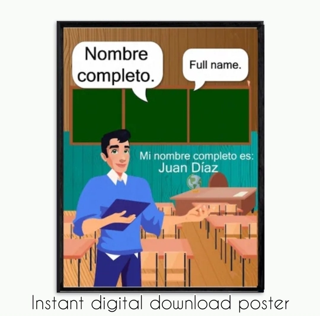 SPANISH Resources, Printable Posters, Teachers Inspiration, Elementary ...