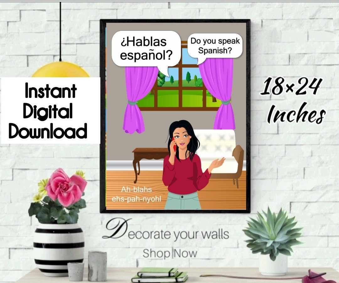 SPANISH Curriculum Printable Posters Teacher Resources - Etsy
