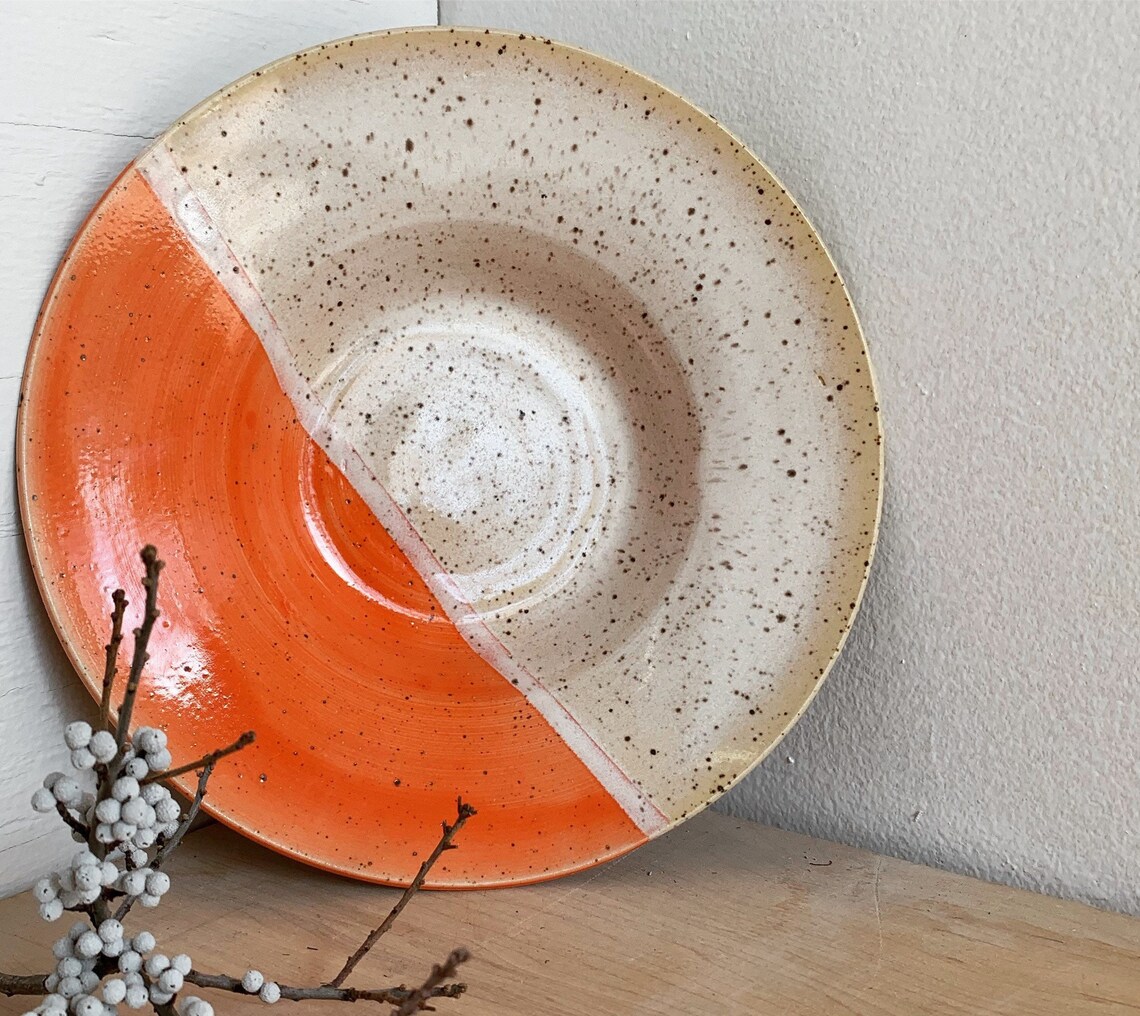 Pasta plates / Ceramic handmade dinner plates | Etsy