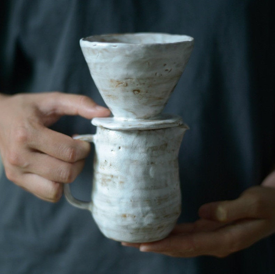 New-ceramic Coffee Pour Over Set 300ml Coffee Makercoffee - Etsy