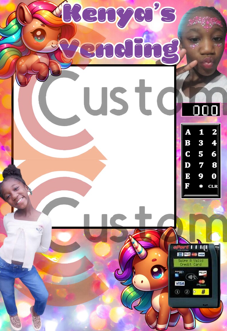 30+ Vending Machine Digital Files Pages Canva Editable - Etsy