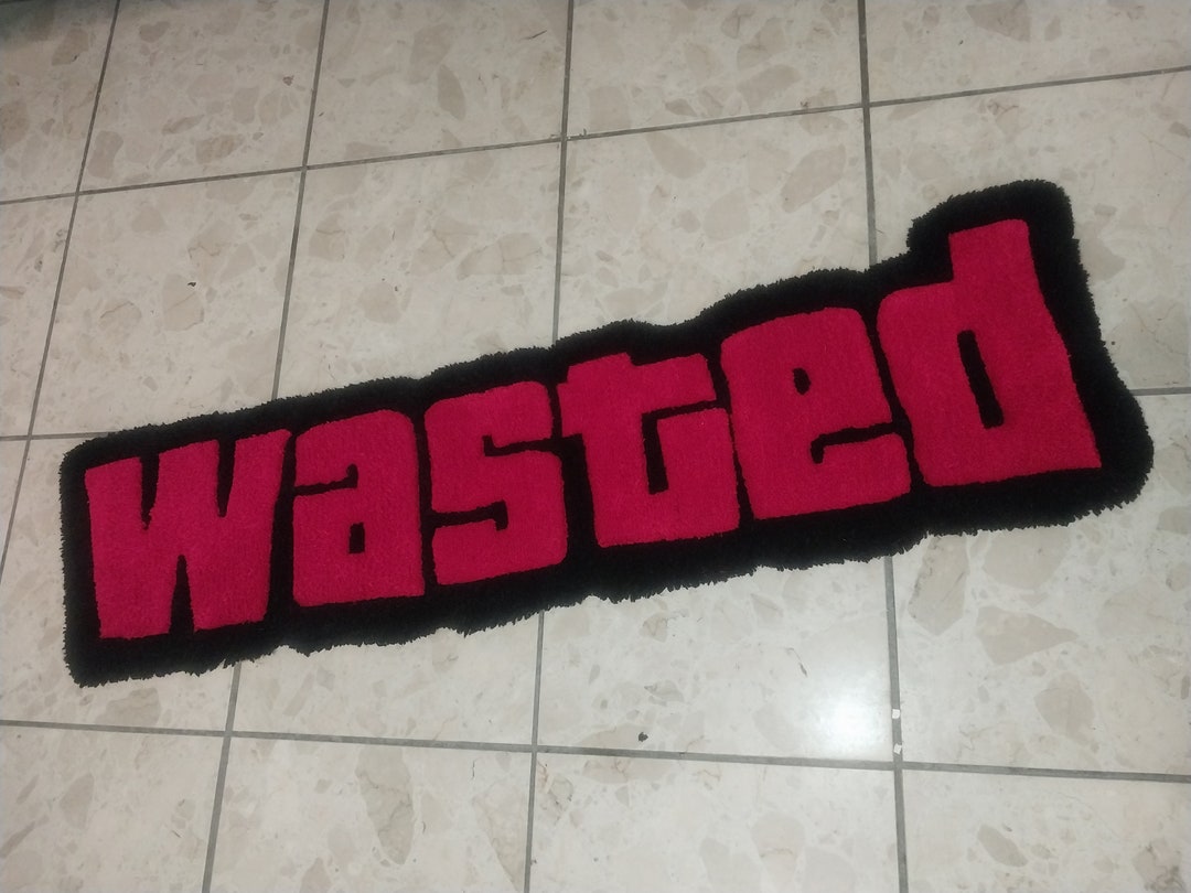 GTA Wasted Rug - Etsy