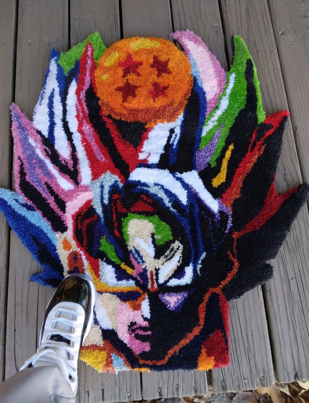 Custom Goku Rug - Etsy