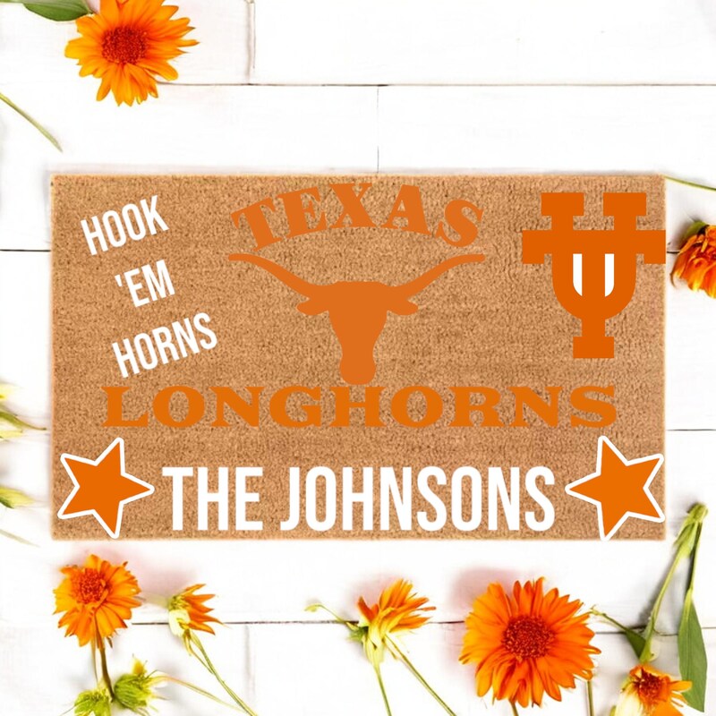 Texas Doormat - Etsy