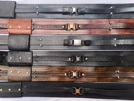 Jedi Belt or Sith Belt Prequel Style With Accent star Wars | Etsy