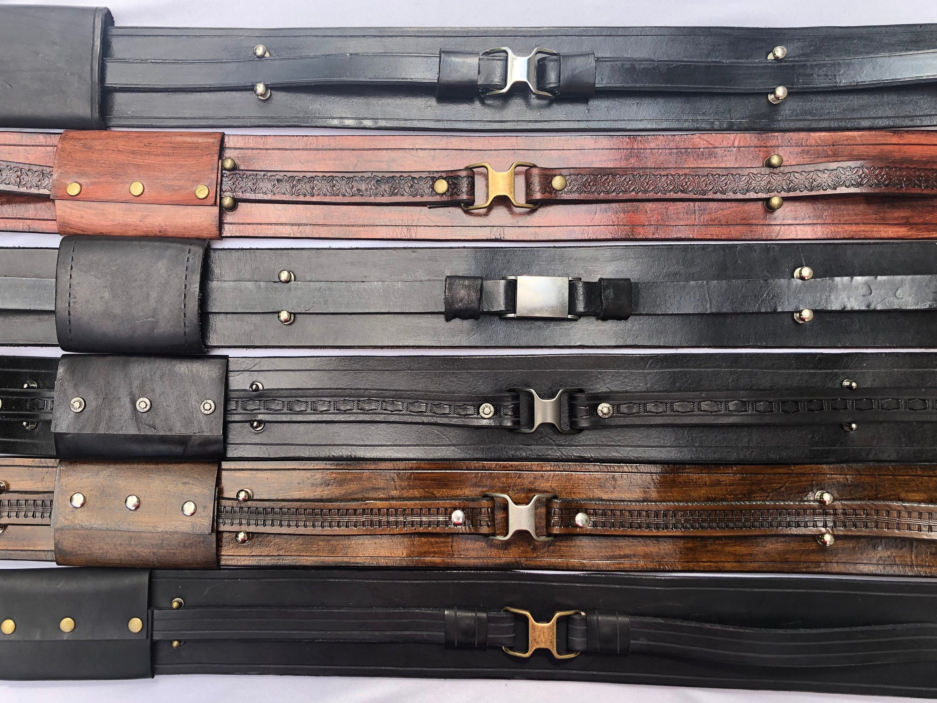 Jedi Belt or Sith Belt Prequel style with Accent Star Wars | Etsy