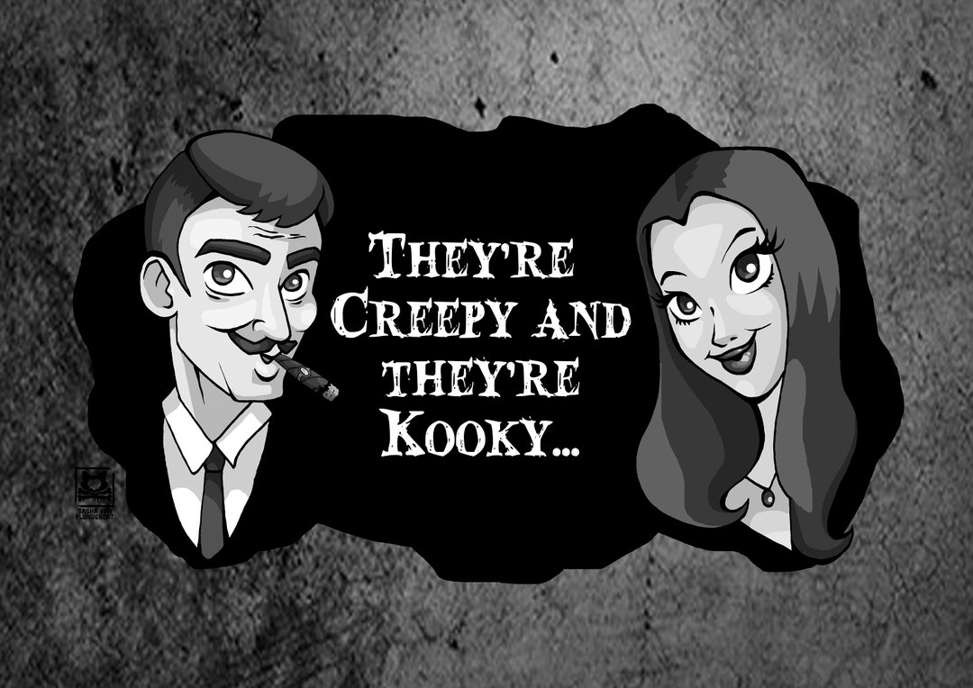 Creepy Kooky Print - Etsy