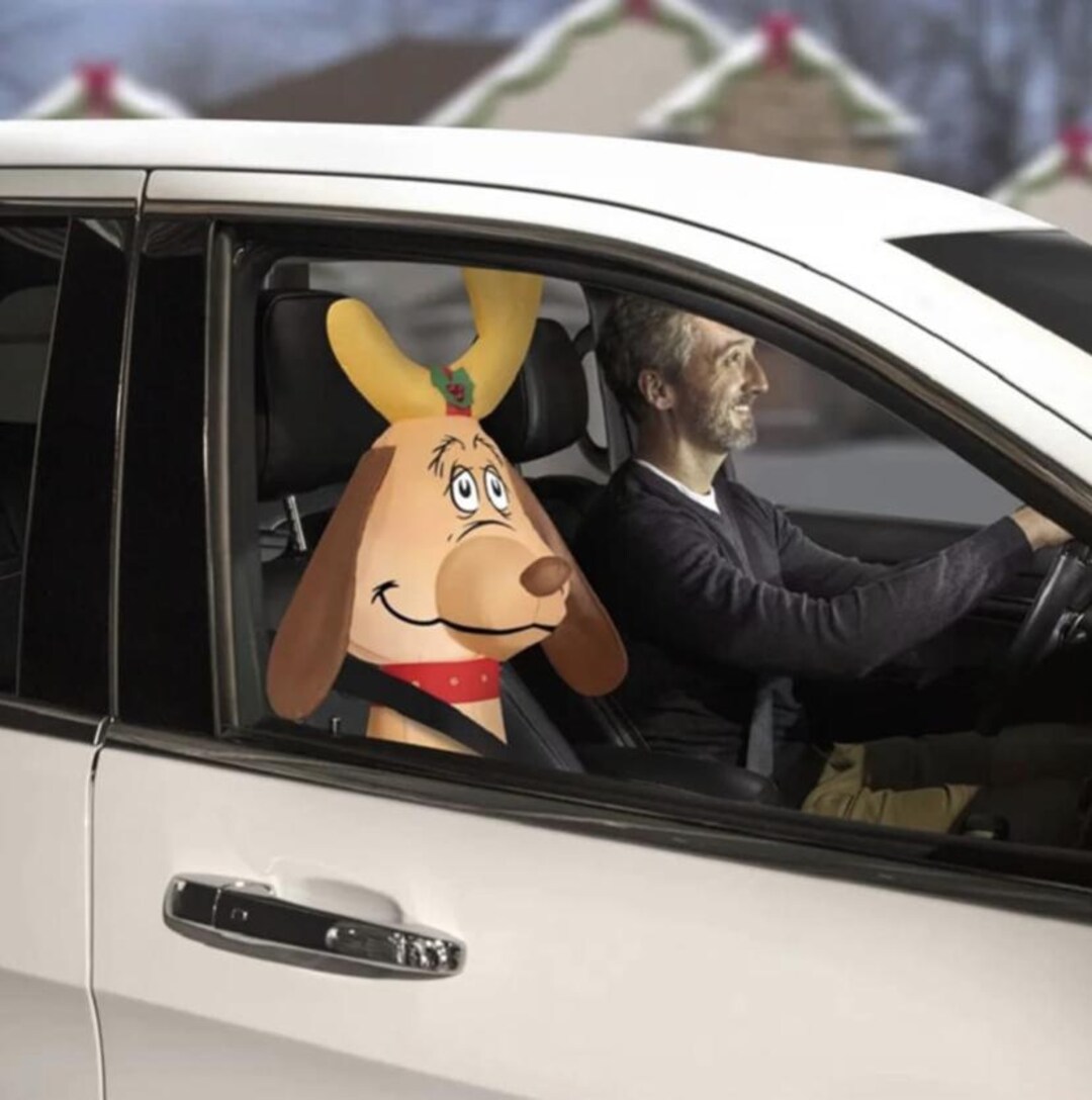 Max From the Grinch Car Buddy Inflatable Blow Up, Christmas Decoration ...