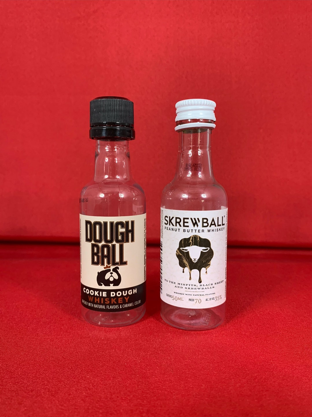 EMPTY Skrewball and Dough Ball Plastic Bottles, Mini Travel Size ...