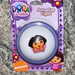 Dora the Explorer Tap Night Light - Nickelodeon Kids Travel Light - Etsy