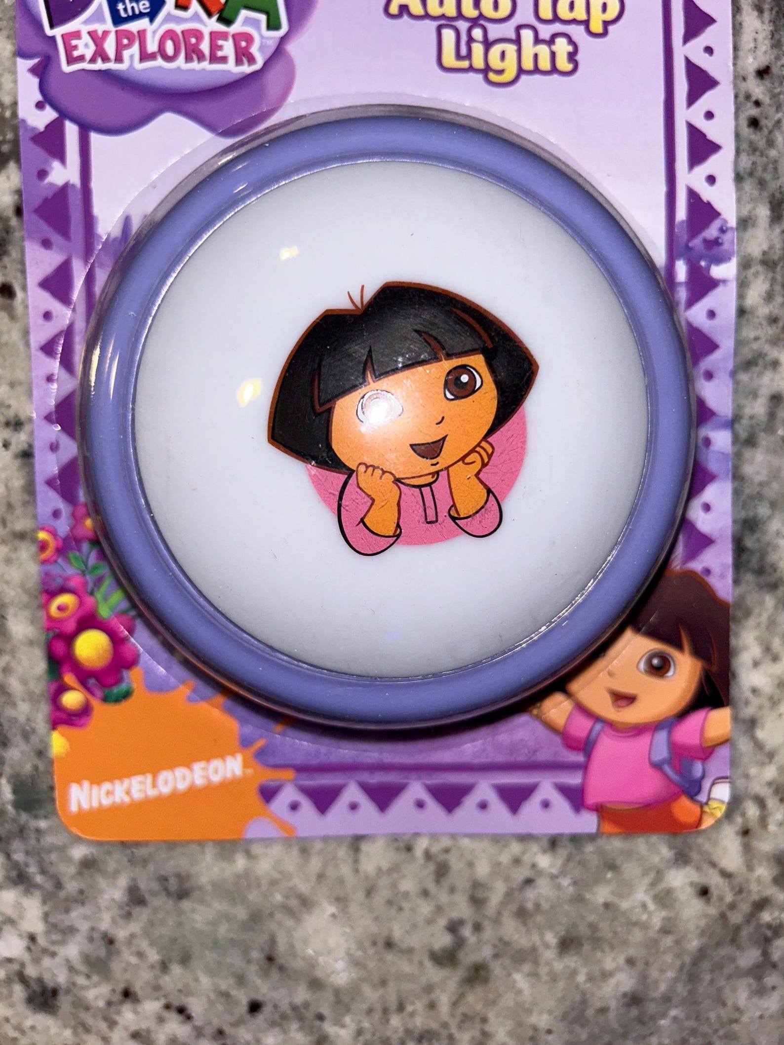 Dora the Explorer Tap Night Light - Nickelodeon Kids Travel Light - Etsy
