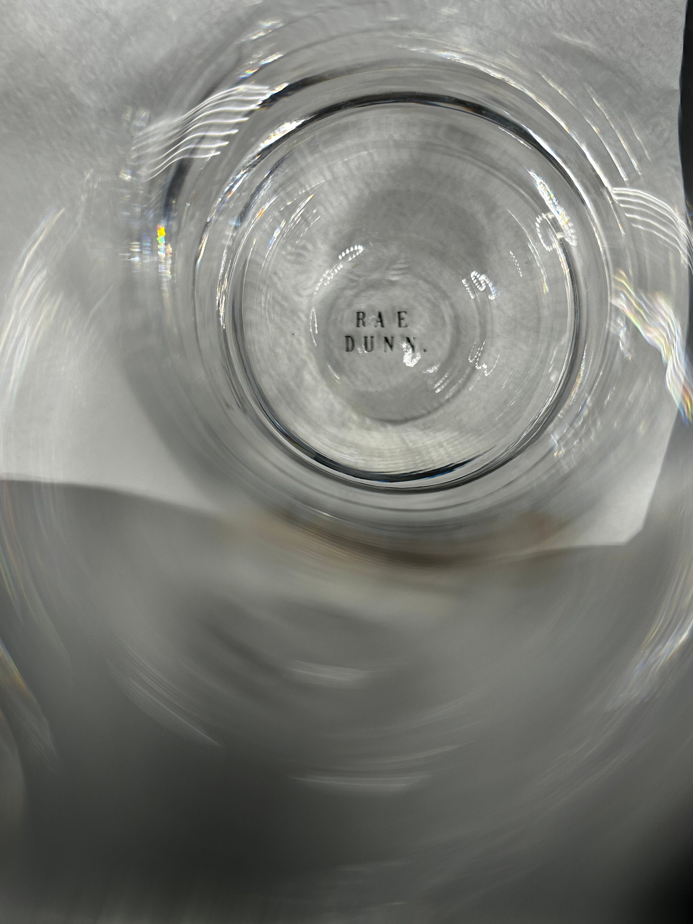 Rae Dunn King Glass Tumbler, Skinny Tall Glass, Drinkware, Unique - Etsy