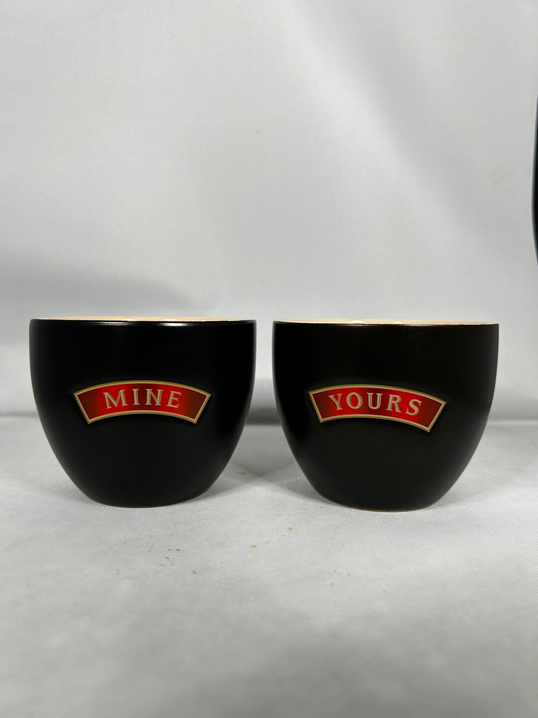 Bailey's Ceramic Cups, Bailey's Irish Cream Cups, Pair of 2 Cups, Mine ...