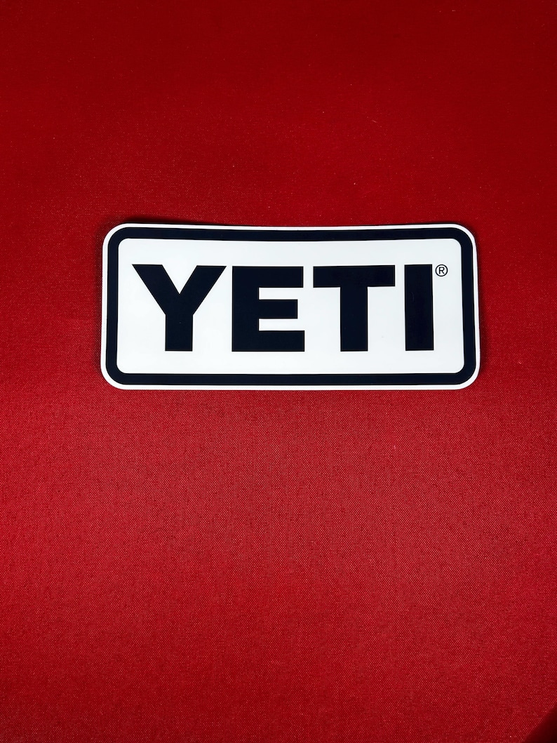 YETI Sticker, Decal Logo - Etsy