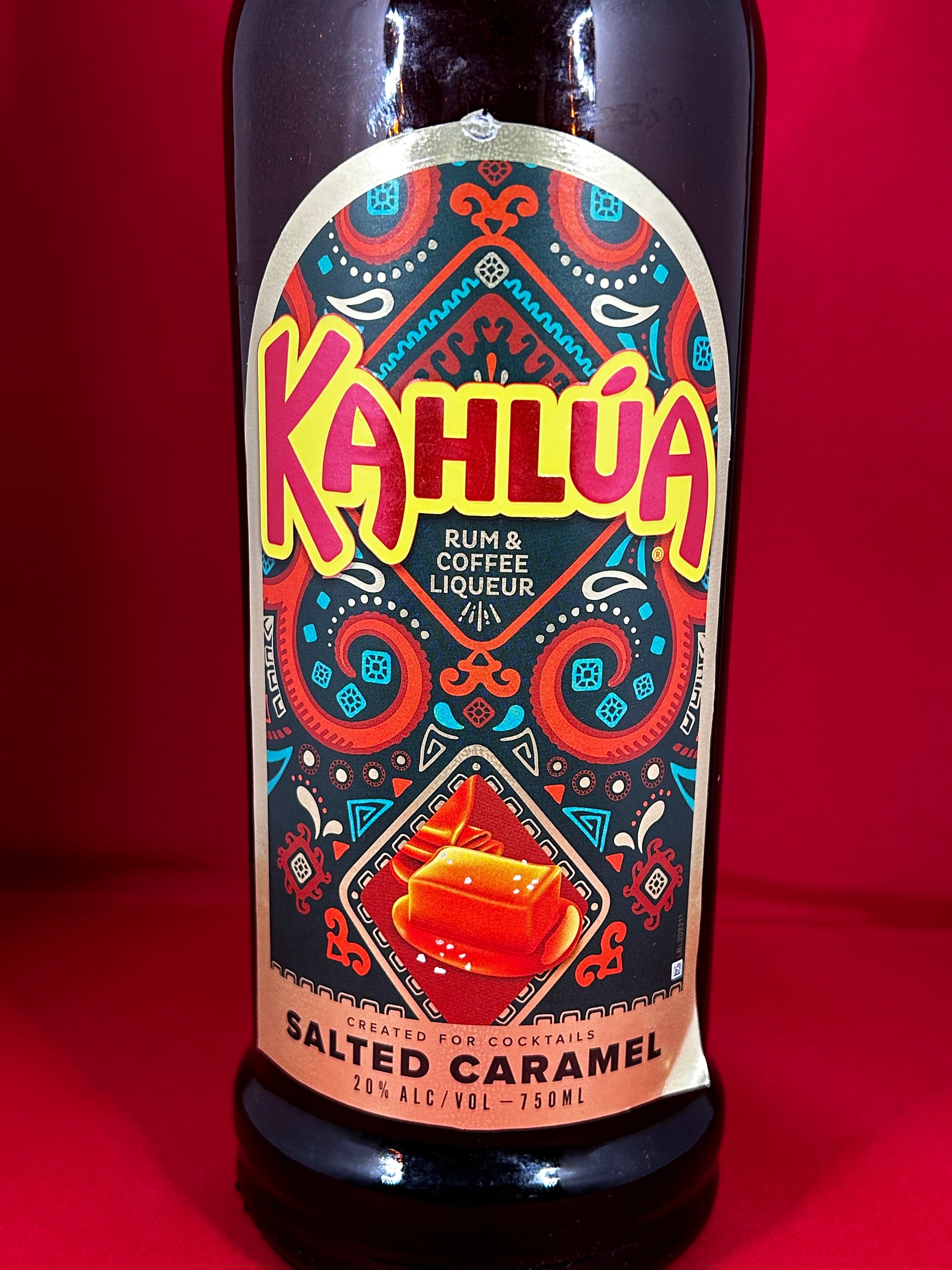 Empty Kahlua Salted Caramel Bottle: 750ml Bar Decor - Etsy