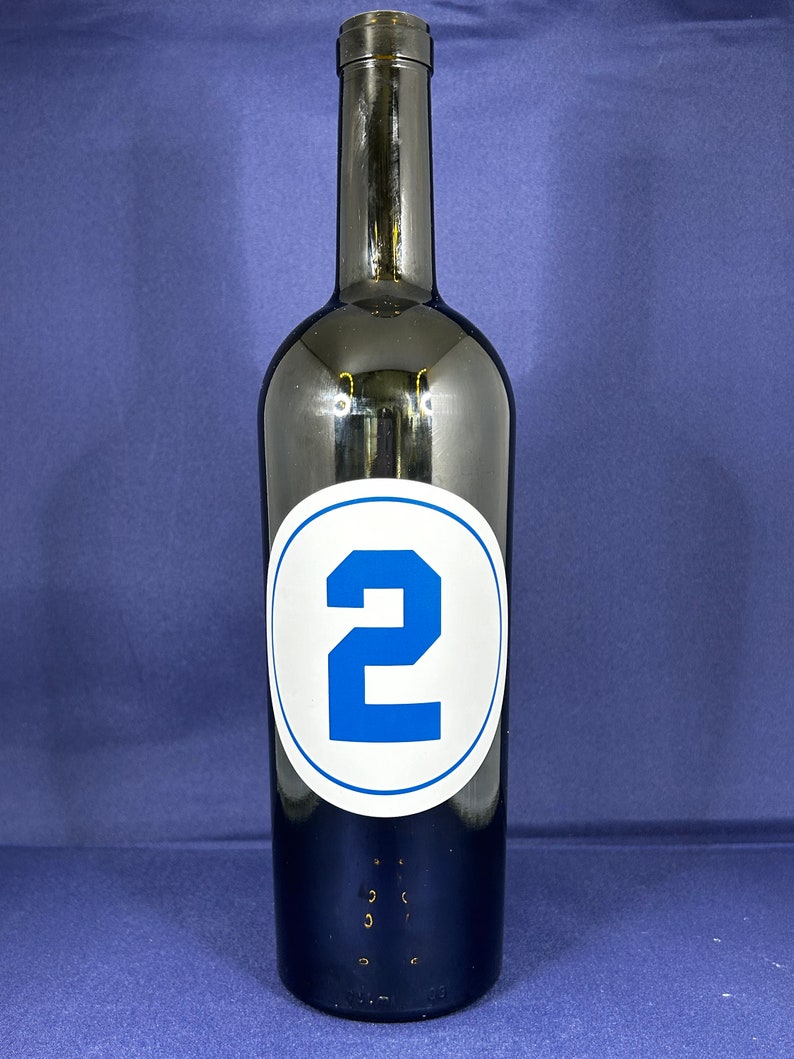 Tommy Lasorda Dodgers Wine Bottle: #2 Tribute, Empty 750ml - Etsy