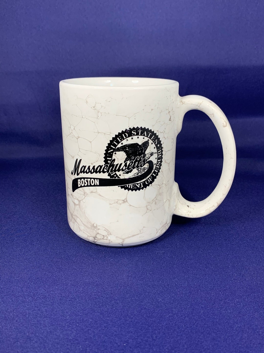 Boston Massachusetts Coffee Mug, United States Department of Leisure ...