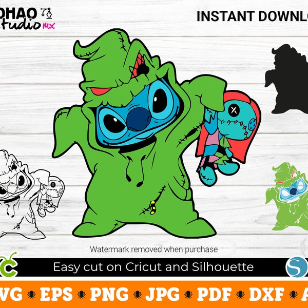 Oogie Boogi Stitch Png - Etsy