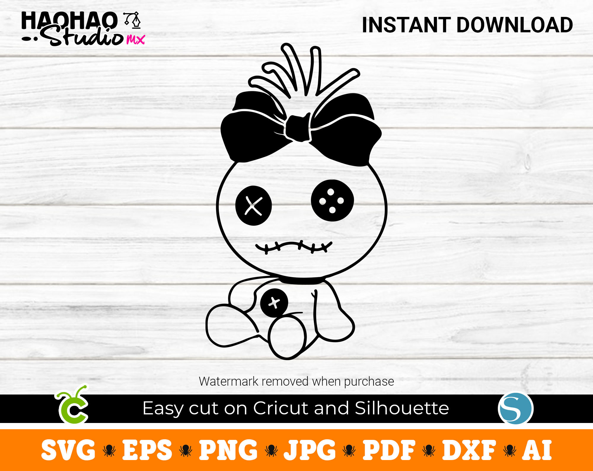 Voodoo Doll, Voodoo Svg, Voodoo Png, Halloween SVG, Digital Download ...