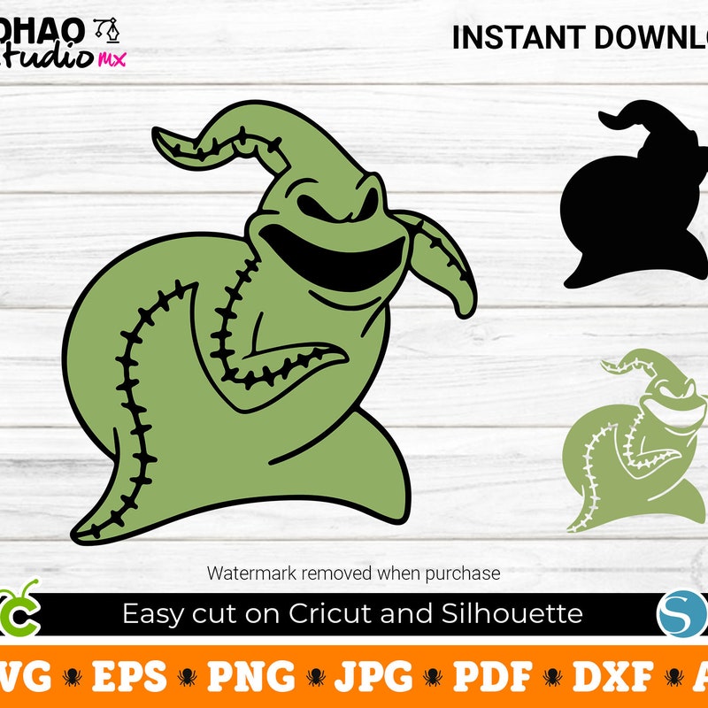 Oogie Boogi Silhouette - Etsy