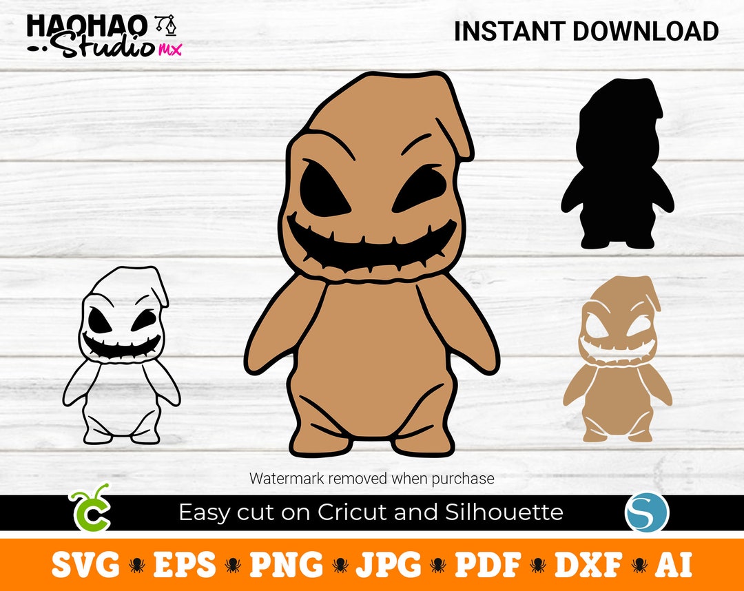 Oogie Boogi Svg, Jack Skellington, Halloween SVG, Digital Download, Svg ...