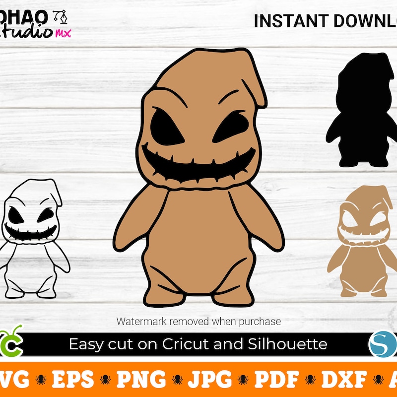 Oogie Boogi Svg - Etsy