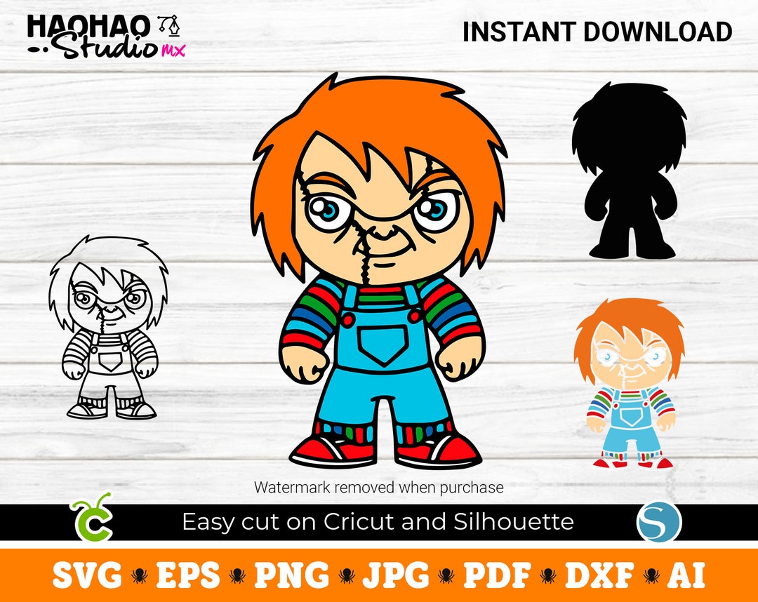 Chucky, Chucky Shirt, Chucky Svg, Chucky Doll, Halloween SVG, Digital ...