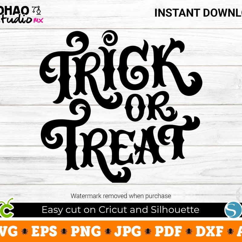 Trick or Treat Svg - Etsy