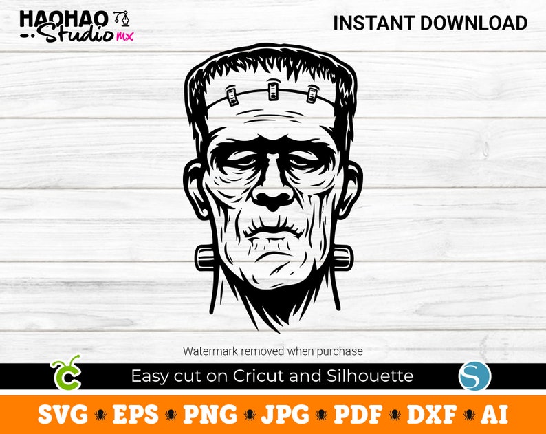 Frankenstein, Frankenstein Svg, Halloween SVG, Digital Download, Svg ...