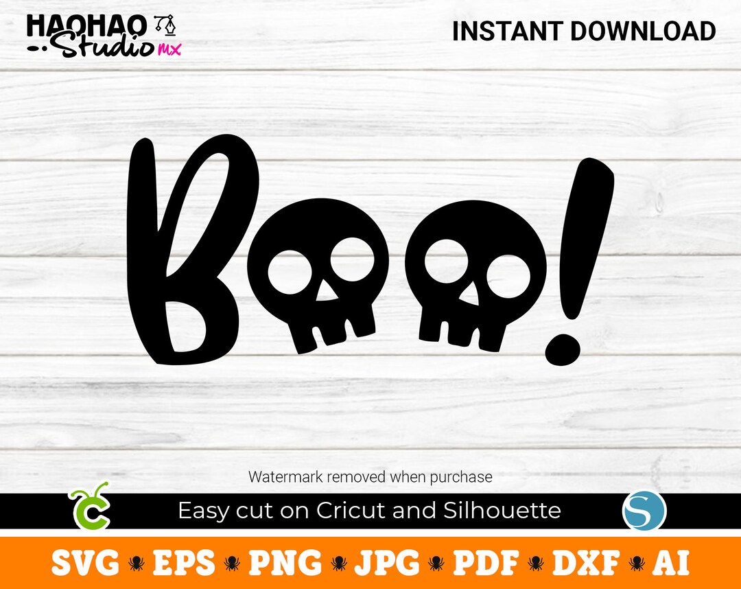 Boo, Boo Svg, Boo Shirt, Halloween SVG, Digital Download, Svg Files for ...