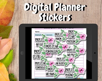 Spanish Digital Stickers - Etsy