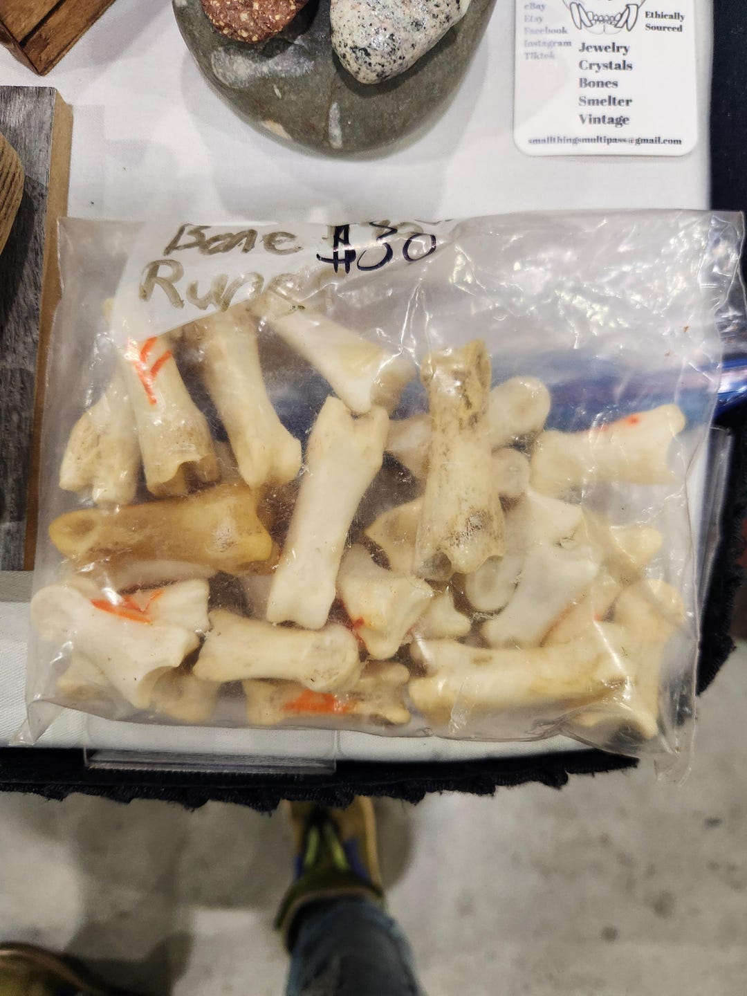 Deer Toe Bone Runes - Etsy