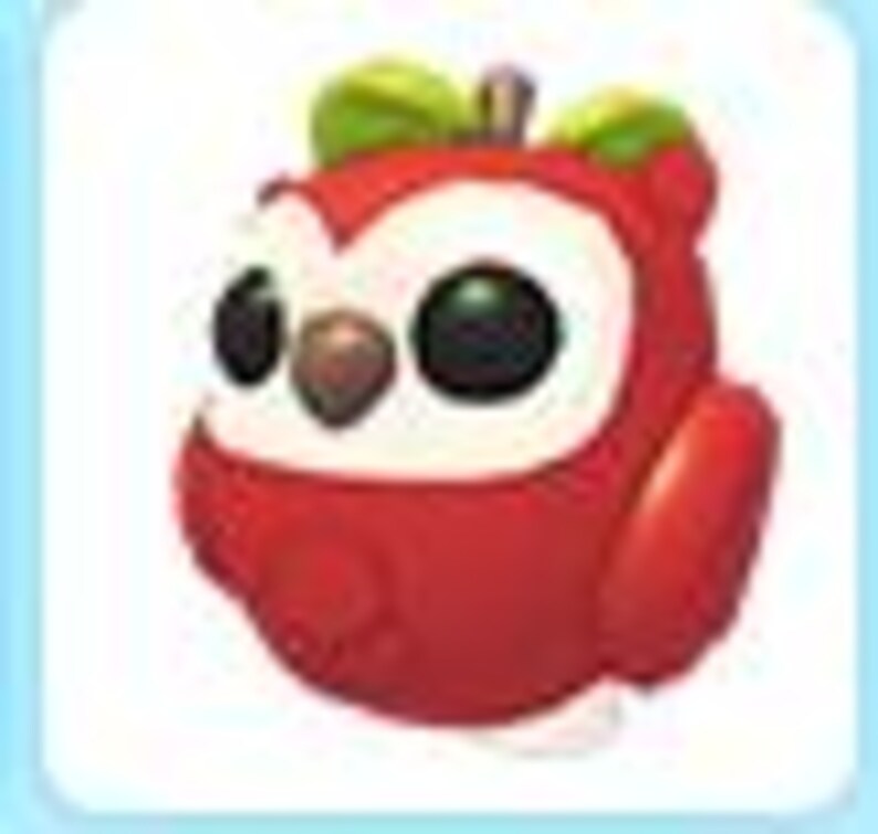 Apple Owl | Adopt Me Roblox! | Virtual Pet - Etsy