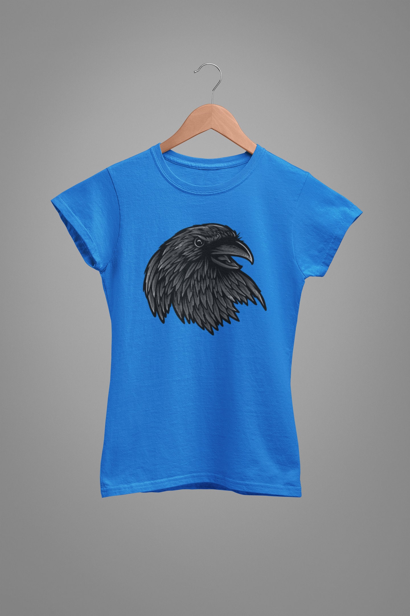 Rise of the Raven T-shirt, Raven Bird Shirt, Crow Graphic Design, Mad ...