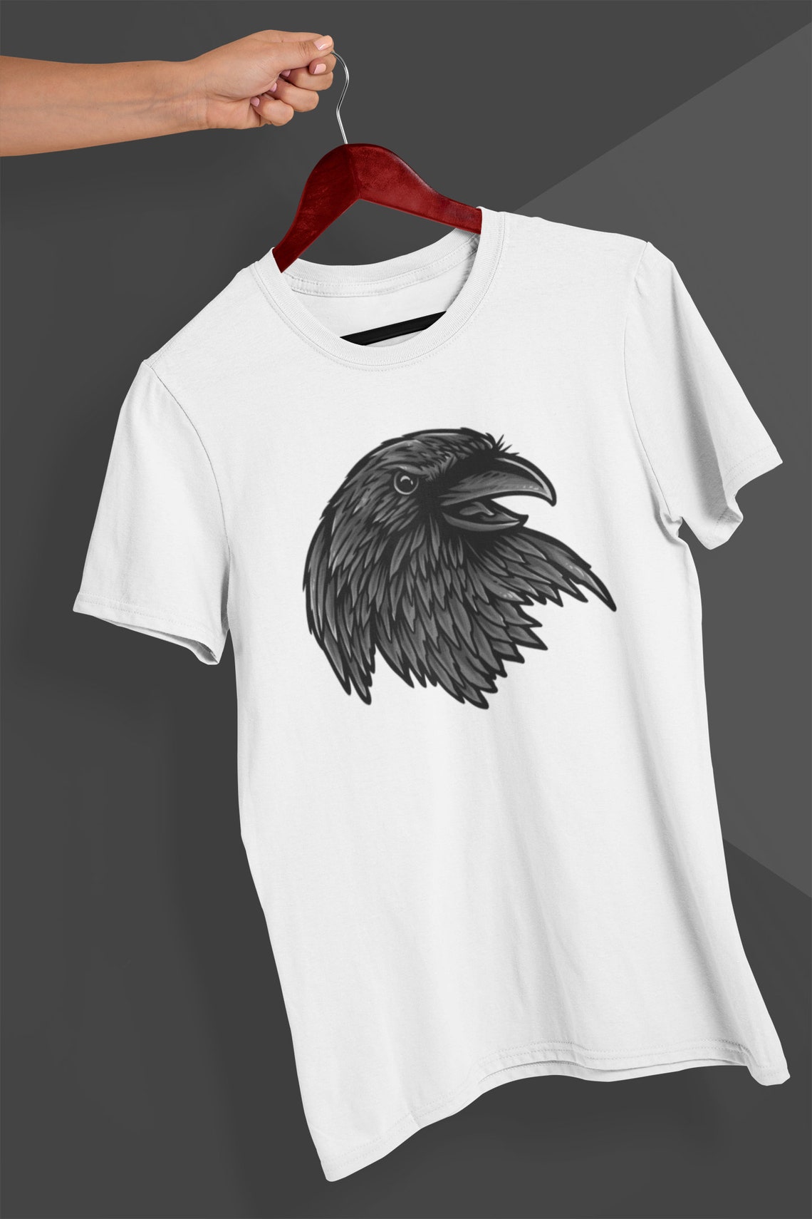 Rise of the Raven T-shirt Raven Bird Shirt Crow Graphic - Etsy UK
