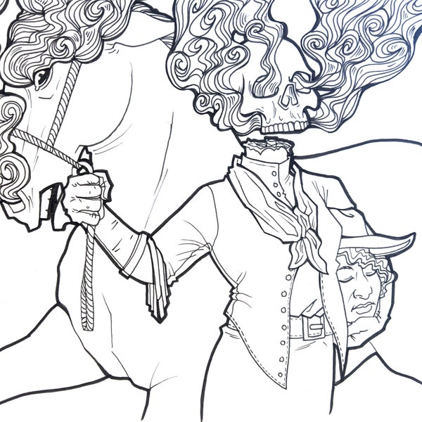 Headless Drawing - Etsy