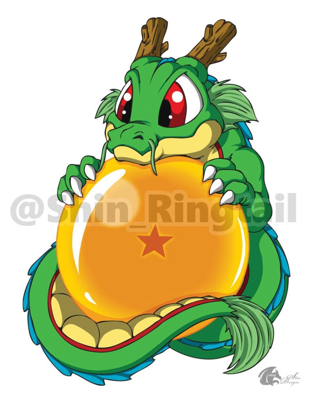 Draggie Shenron - Etsy